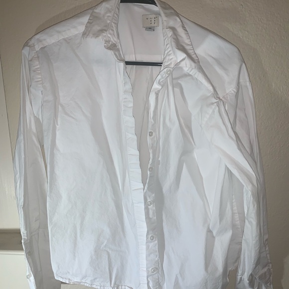 Target | Tops | Petite White Button Down | Poshmark